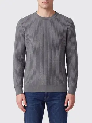Brunello Cucinelli Long-sleeved Cotton Crewneck Jumper - Grey