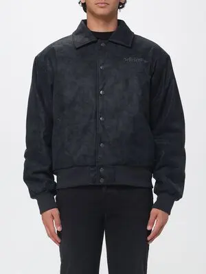 ADIDAS ORIGINALS Relaxed Fit Bomber Jacket In Technical Fabric With Embroidered Logo