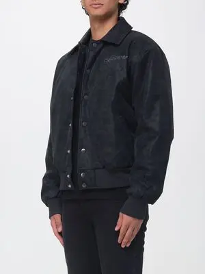ADIDAS ORIGINALS Relaxed Fit Bomber Jacket In Technical Fabric With Embroidered Logo