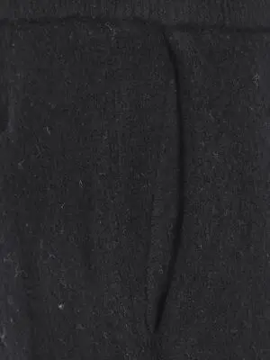 REPRESENT Wide-leg Wool-blend Knit Joggers With Drawstring