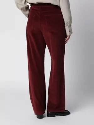 RÓHE Bruun High-waisted Wide-leg Corduroy Trousers