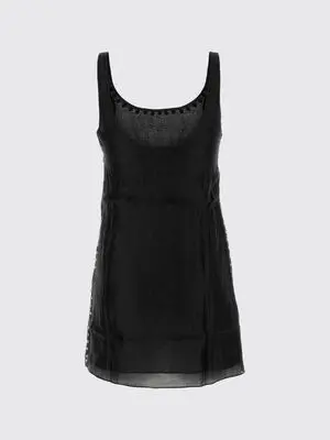 Gimaguas Gimagguas Off-the-shoulder Studded Silk Sheath Mini Dress