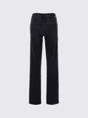 MOTHER Rambler Zip Sneak Mid-rise Cropped Straight Jeans