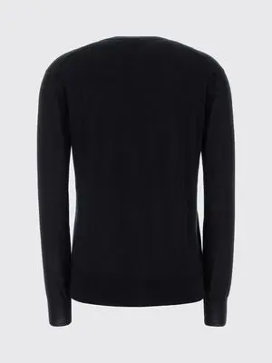 Giorgio Armani Pure Cashmere V-neck Cardigan With Ribbed Trims