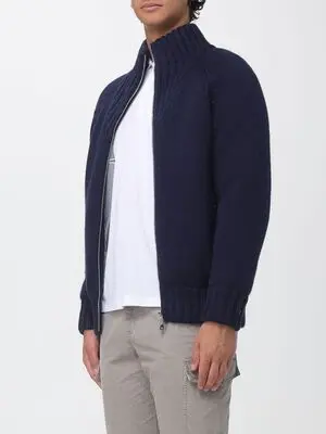 Brunello Cucinelli High Neck Pure Cashmere Zip-up Cardigan
