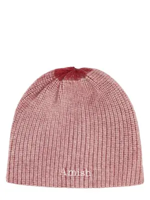 AMISH SUPPLIES Berretto In Lana Con Logo - Red