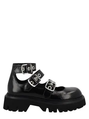 VIVIENNE WESTWOOD Mary Jane "bacchus Triple-buckle - Black