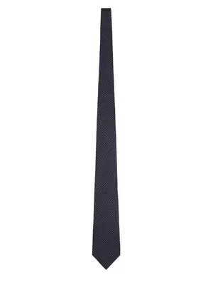 Zegna Cravatta In Seta Di Gelso - Blue