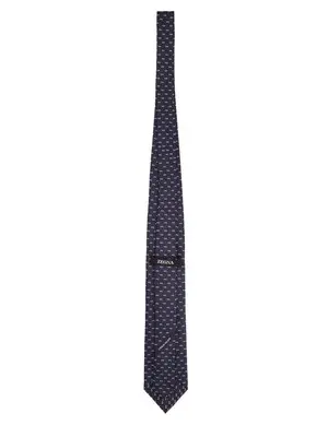 Zegna Cravatta In Seta Di Gelso