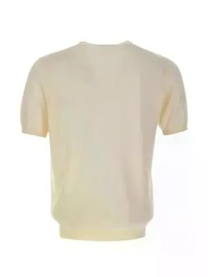 KANGRA Short-sleeve Virgin-wool Sweater