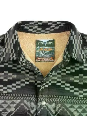 Pendleton Marshall Geometric-pattern Cotton Jacket