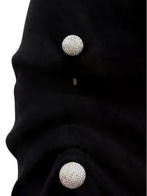 Giuseppe Di Morabito Crystal-embellished Draped Skirt - Black