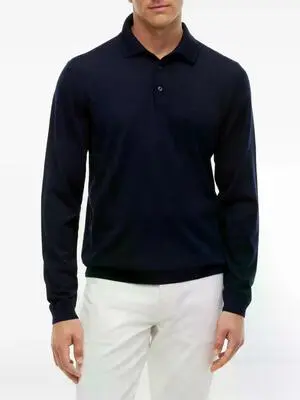 Tommy Hilfiger Long-sleeve Polo Shirt - Blue