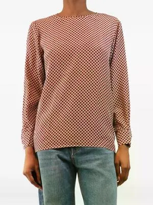 Stella McCartney Long-sleeve Silk Blouse