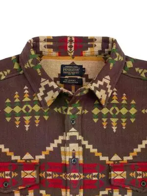 Pendleton La Pine Geometric-pattern Shirt