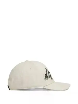 Palm Angels Logo-print Baseball Cap