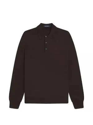 Fred Perry Long-sleeve Polo Shirt - Brown
