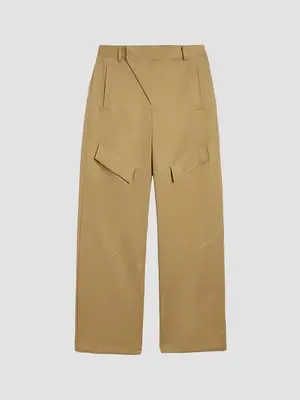 Apparis Kate Cotton-blend Cargo Trousers - Olive