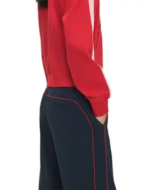Rag & Bone Kathryn Mid Rise Side Piped Pants