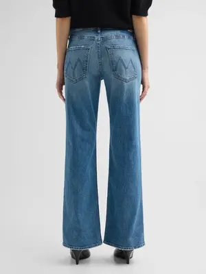 MOTHER The Bookie Sneak Mid-rise Jeans