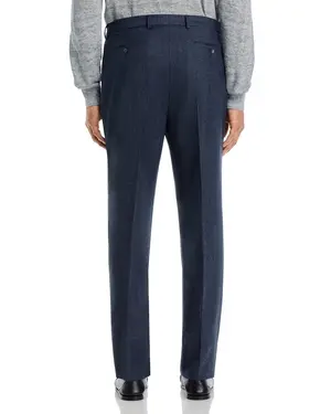 Vince Melange Textured Regular Fit Suit Pants