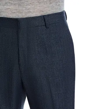 Vince Melange Textured Regular Fit Suit Pants