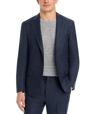 Vince Melange Textured Regular Fit Suit Jacket