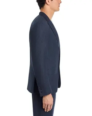 Vince Melange Textured Regular Fit Suit Jacket