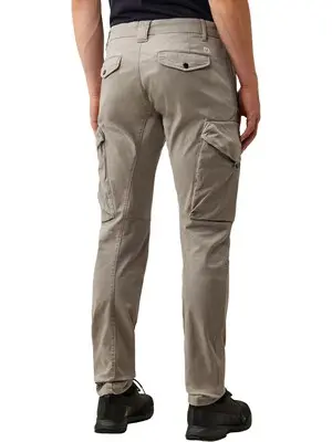 C.P. COMPANY Stretch Sateen Lens Ergonomic Cargo Pants