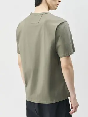 C.P. COMPANY Series Mercerized Jersey Short Sleeve Crewneck - Green