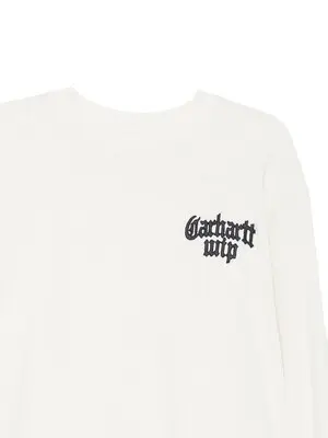 Carhartt Work In Progress Logo-embroidered Waffle-knit T-shirt