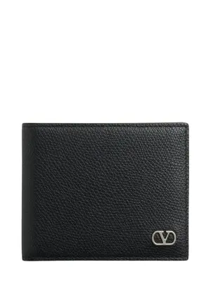 Valentino Garavani Vlogo Signature Wallet - Black