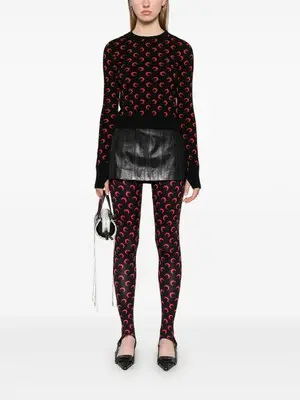 MARINE SERRE Moon Print Leggings