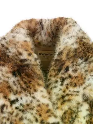 UNCOMMON Leopard-print Faux-fur Coat