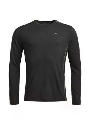 ORTOVOX 185 Rock'n' Logo-patch Long-sleeve T-shirt - Black