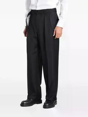 Tagliatore Belted Pleated Trousers