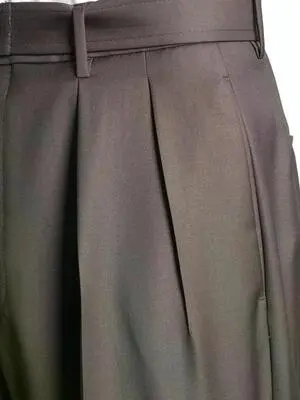 Tagliatore Belted Pleated Trousers