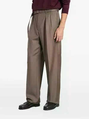 Tagliatore Belted Pleated Trousers