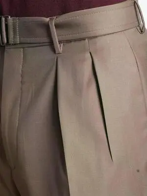 Tagliatore Belted Pleated Trousers