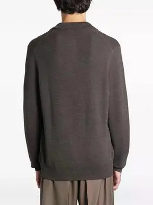 Tagliatore Ribbed-knit Long-sleeve T-shirt
