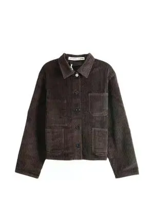 META CAMPANIA COLLECTIVE Corduroy Patch-pocket Jacket - Brown