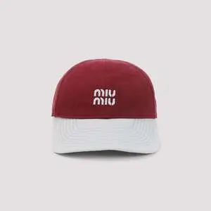Miu Miu Chic Cotton Hat For - Multicolour