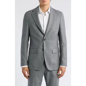 BOSS Huge Wool Suit Jacket - Medium Grey