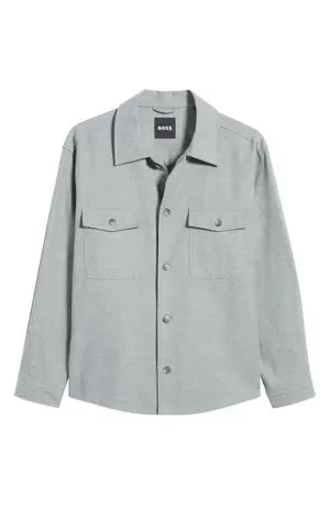 BOSS Cotton Shirt Jacket