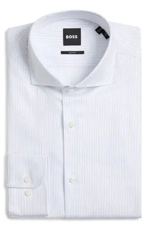 BOSS Hank Slim Fit Striped Shirt