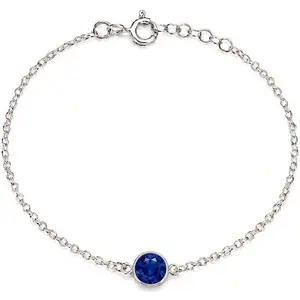 ZUVAN Single Birthstone Bracelet - Lapis Lazuli