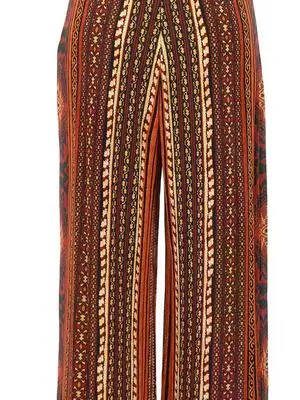 Diane Von Furstenberg Malia Pattern-print Trousers