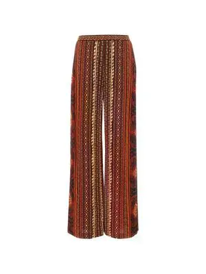 Diane Von Furstenberg Malia Pattern-print Trousers
