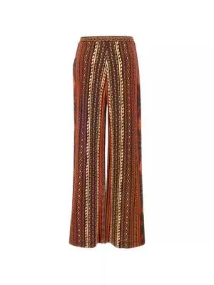 Diane Von Furstenberg Malia Pattern-print Trousers