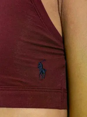 Polo Ralph Lauren Scoop-neck Bra - Red